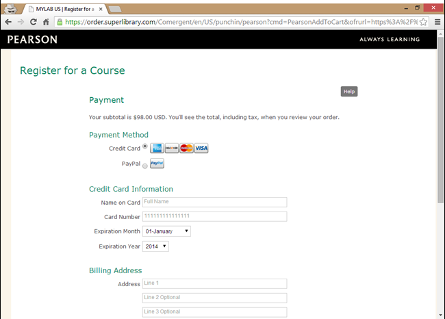 I Want To Buy An Access Code From Pearson Computer Science 101 West Virginia University